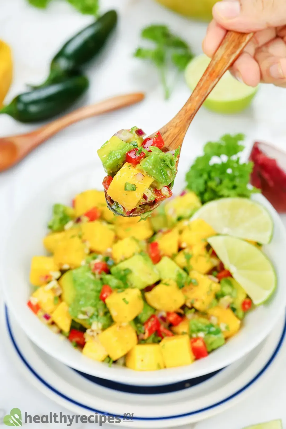 Mango Avocado Salsa Recipe A Tropical Taste Party