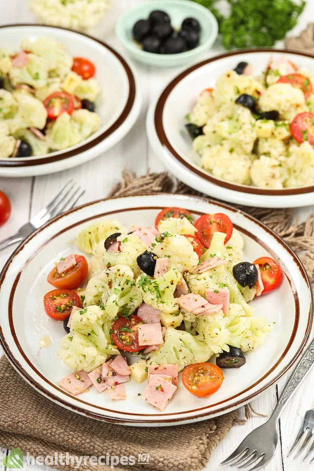 Italian Cauliflower Salad Recipe: Healthy and Light-tasting!