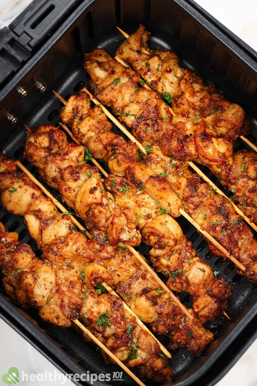 Air Fryer Chicken Souvlaki Recipe: Tasty Greek Skewers Done Easily