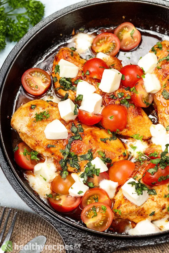 Balsamic Chicken Recipe: Healthy Balsamic-glazed Chicken and Vegetables