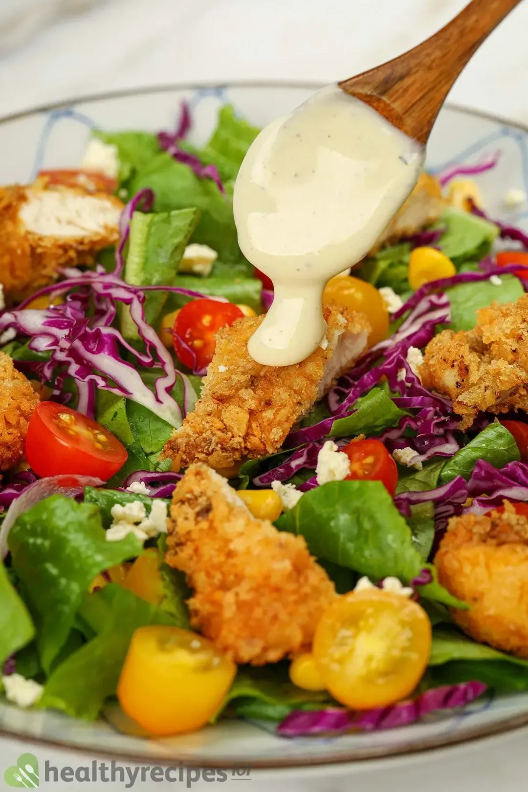 Fried Chicken Salad Recipe: The Best of Both Worlds