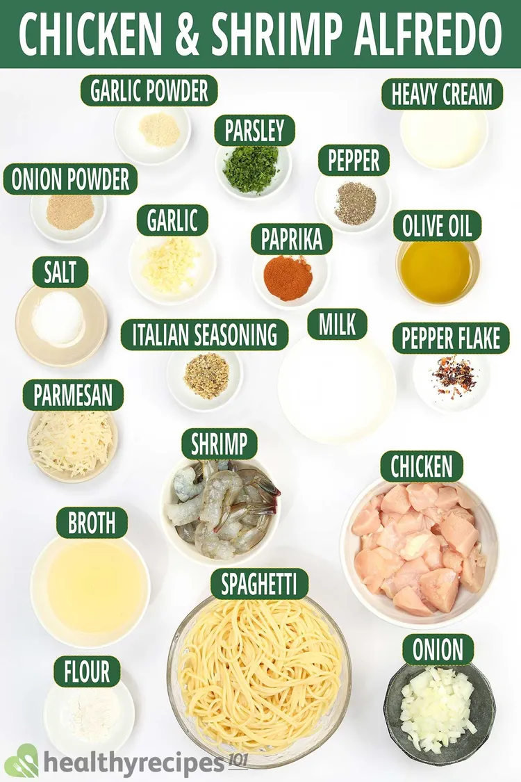 Chicken And Shrimp Alfredo Recipe Video A Healthy And Comforting