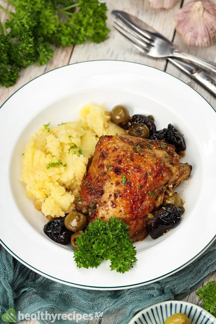 Chicken Marbella Recipe: Juicy Chicken Thighs Bathed in a Piquant Sauce