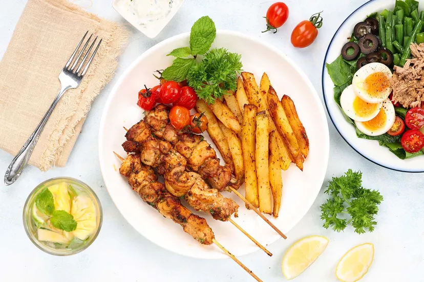 Air Fryer Chicken Souvlaki Recipe: Tasty Greek Skewers Done Easily
