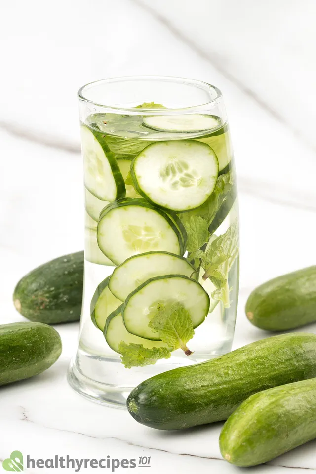 Cucumber Water Recipe - Healthy and Tastes Better Than Plain Water