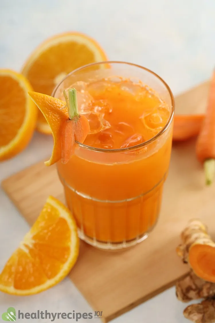 Carrot Turmeric Juice Recipe: A Colorful Drink With Great Health Benefits