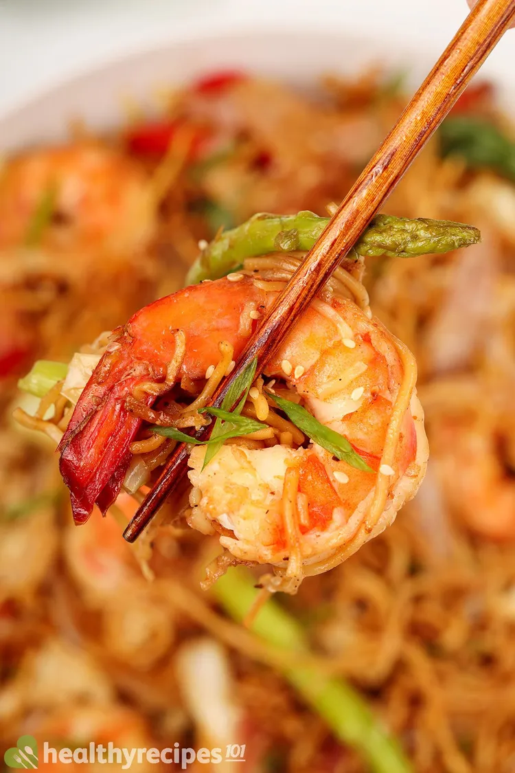 Shrimp Chow Mein Recipe: One-Pan Meal with Plenty of Vegetables
