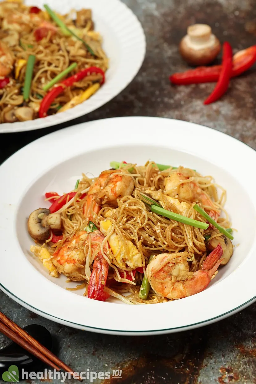 Shrimp Mei Fun Recipe: Colorful and Packed With Nutritious Ingredients