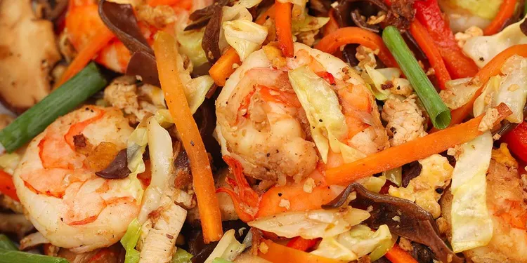 Moo Shu Shrimp