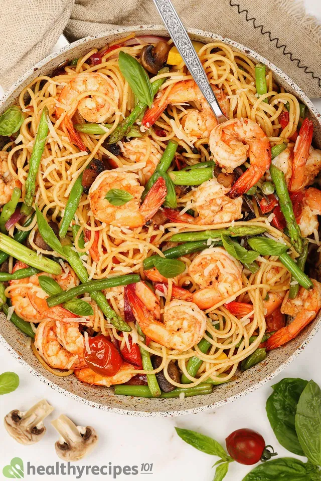 Shrimp Primavera Recipe: A 20-Minute Hearty Shrimp and Pasta Dish