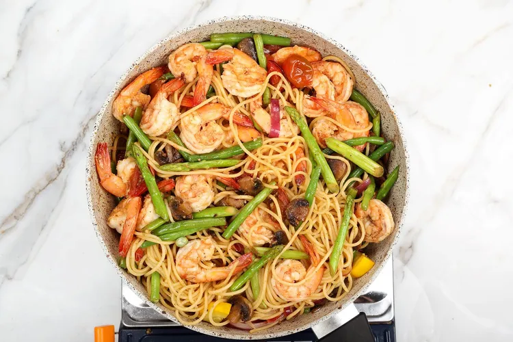 Shrimp Primavera Recipe: A 20-Minute Hearty Shrimp and Pasta Dish