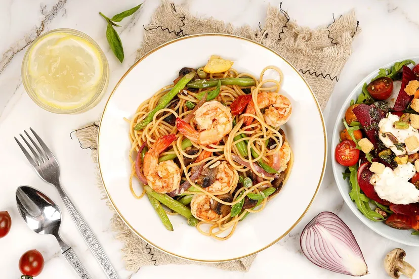 Shrimp Primavera Recipe: A 20-Minute Hearty Shrimp and Pasta Dish