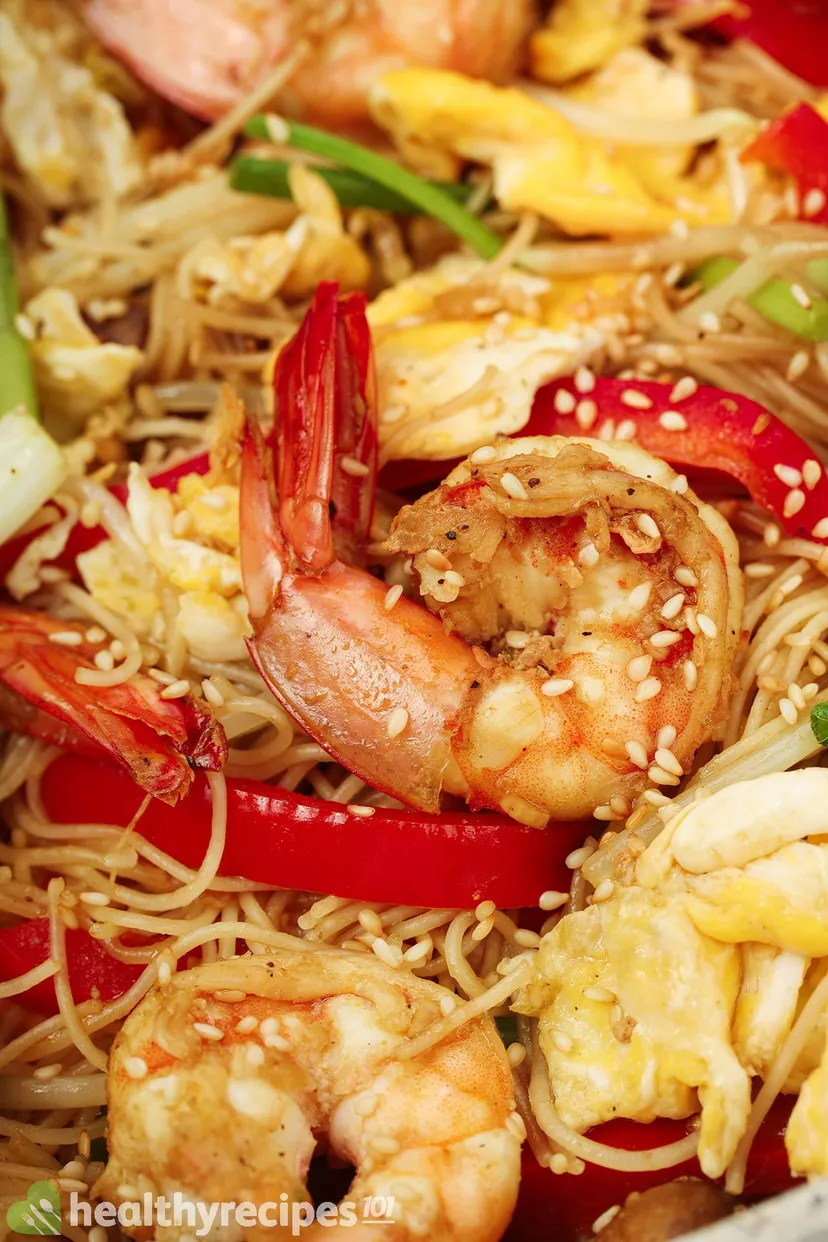 Shrimp Mei Fun Recipe: Colorful and Packed With Nutritious Ingredients