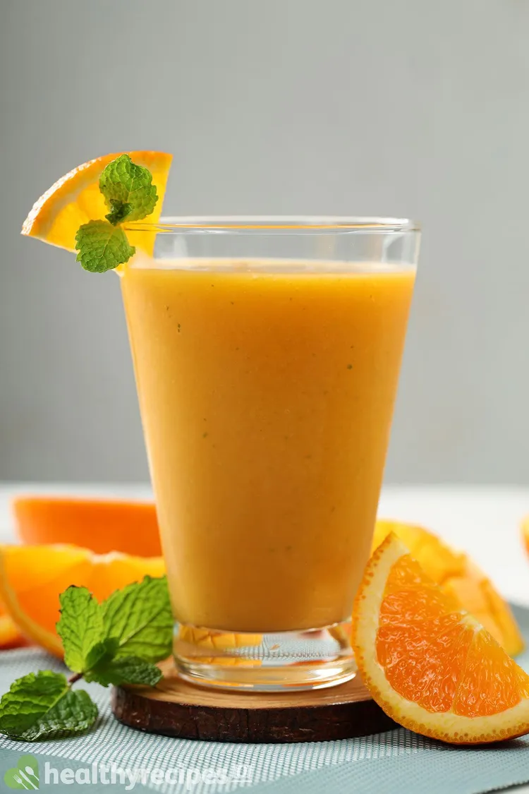 Mango Orange Smoothie Recipe: Vegan, Dairy-Free, And Sugar-Free