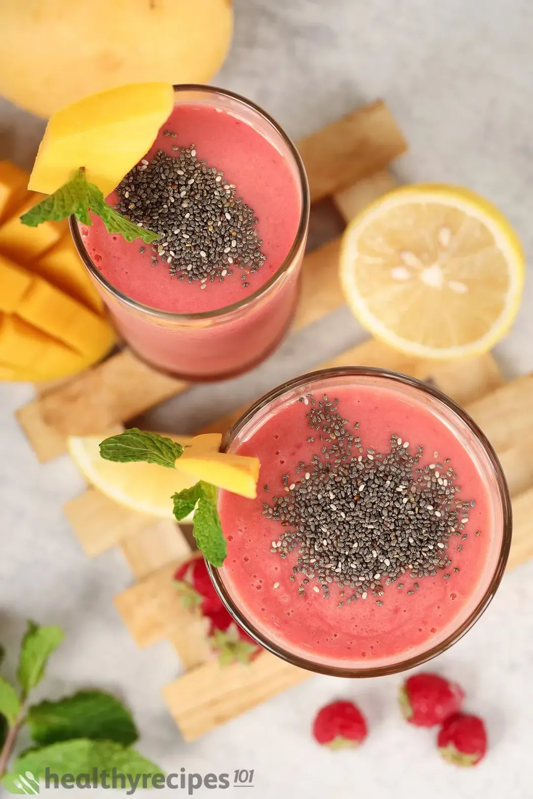 Mango Raspberry Smoothie Recipe: A Mix of Tropical and Summer Fruits