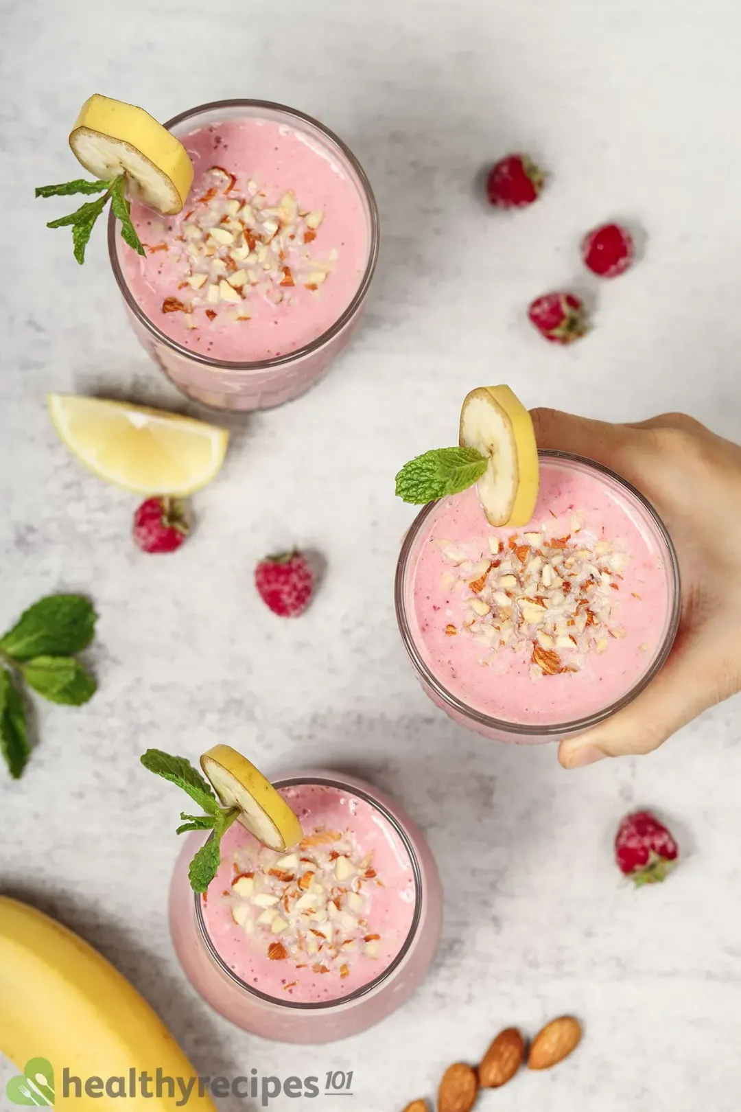 Raspberry Banana Smoothie Recipe - Beautiful and Packed With Flavor