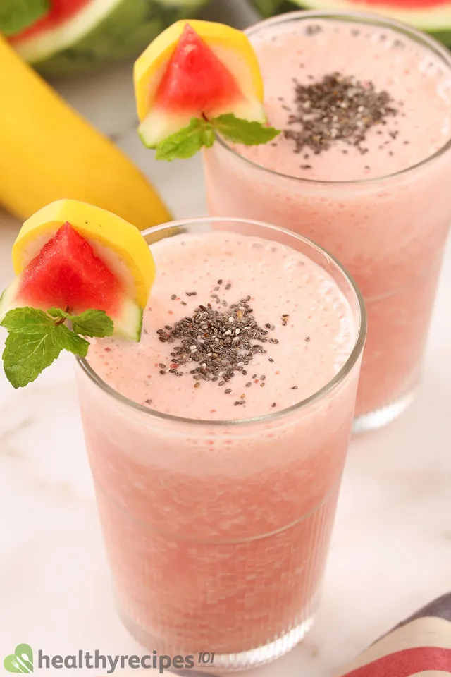 Mango Watermelon Smoothie Recipe: A Fruity, Healthy Summer Drink