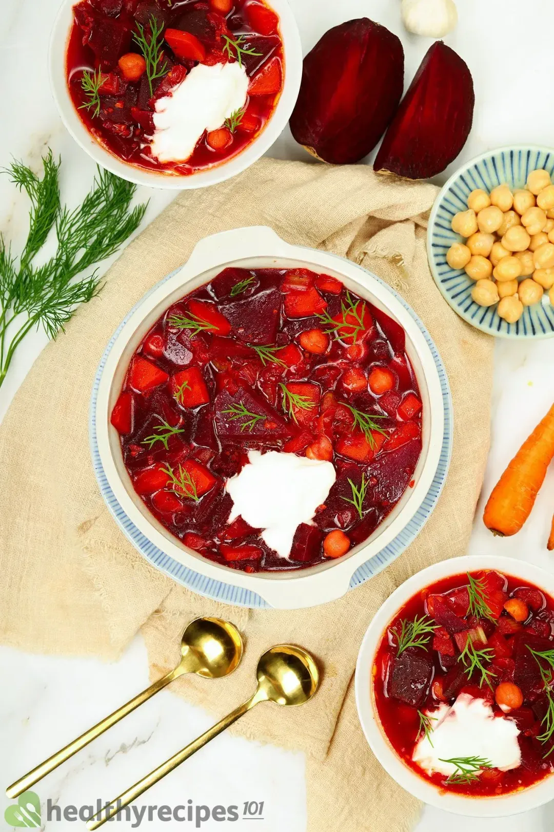 Beet Soup (Borscht) Recipe: A Nourishing Soup to Brighten Your Mood